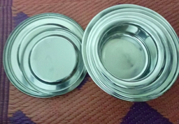 Steel Tope Set With Lid,Patila Set,Tapeli Set Cookware Set Induction ...