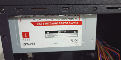 Iball Basil Full Atx Cabinet With Smps | Cabinets Matttroy