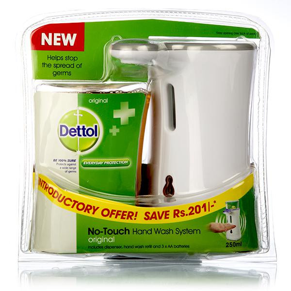 Buy Dettol NO Touch Original Handwash System Save Rs 201 250 ml Online Flipkart Health