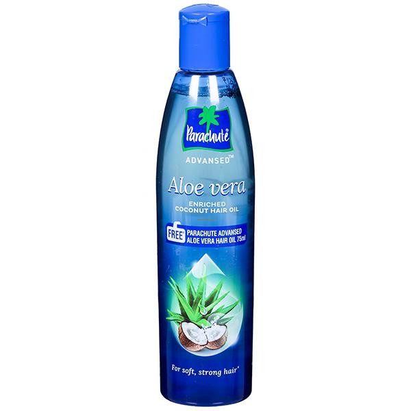 Buy Parachute Advansed Aloe Vera Enriched Coconut Hair Oil Free Parachute Aloe Vera Hair Oil 75 ml 250 ml Online Flipkart Health