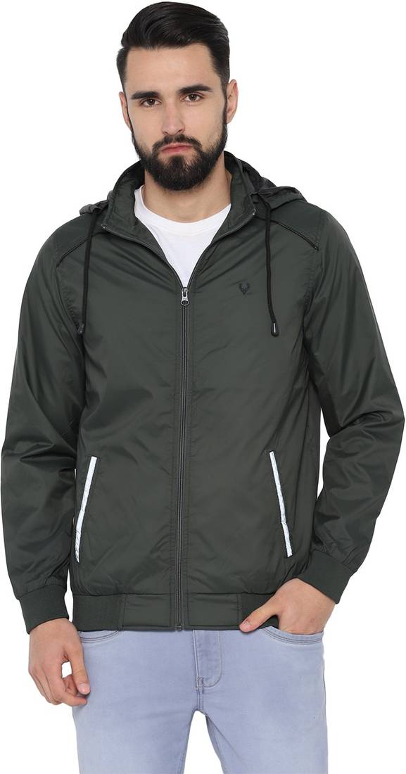 Allen Solly Full Sleeve Solid Men Jacket - Buy Allen Solly Full Sleeve ...