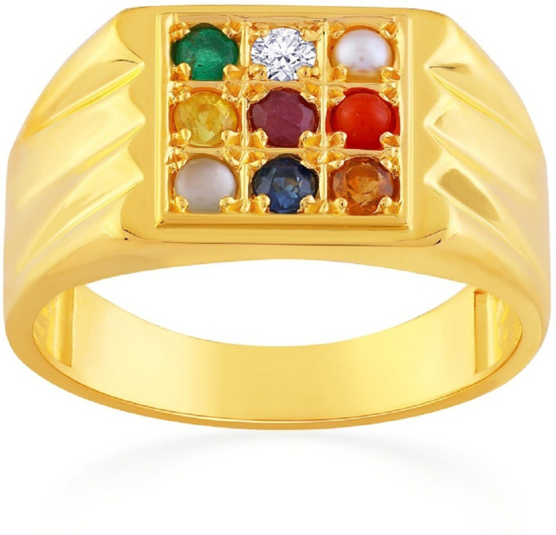 KUNDLI GEMS Navratan Ring Original Navgrah stone 9 Gems Certified Precious stone s Astrological Purpose for unisex Price in India Buy KUNDLI GEMS Navratan Ring Original Navgrah