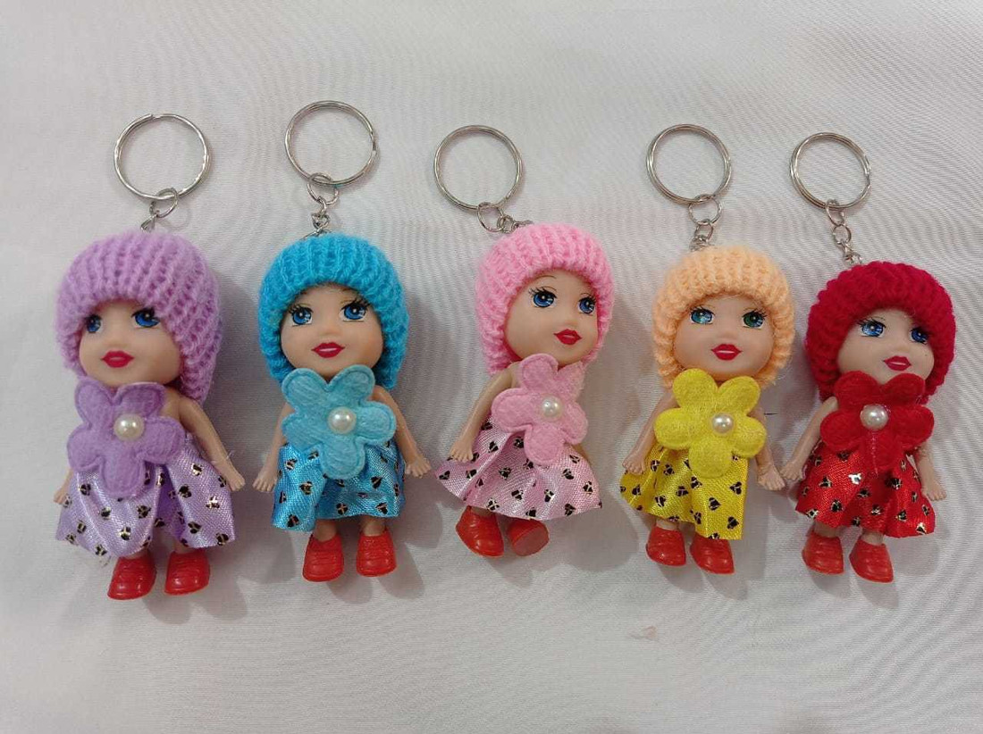 Cute Doll Keychains For Girls