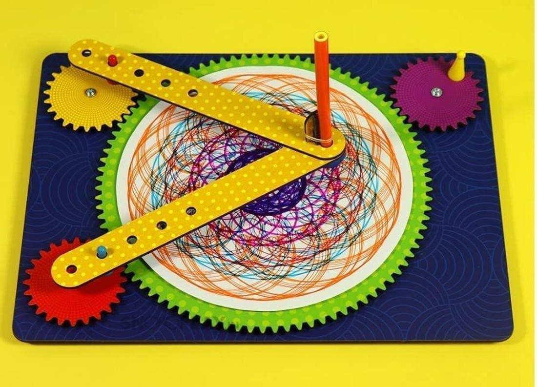Homemade Spirograph Machine