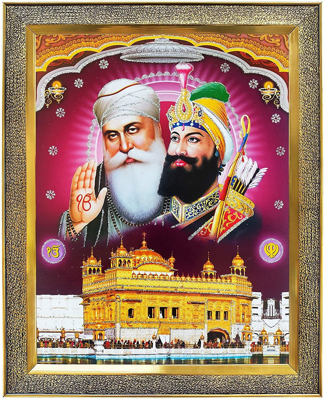 Guru Gobind Singh Ji And Guru Nanak Dev Ji