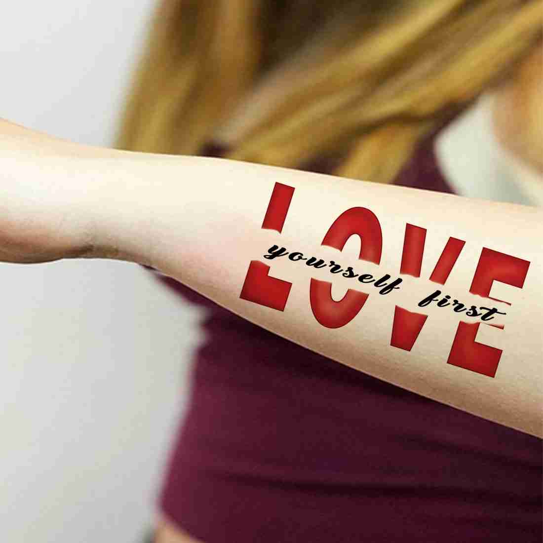 Love Yourself First Tattoo