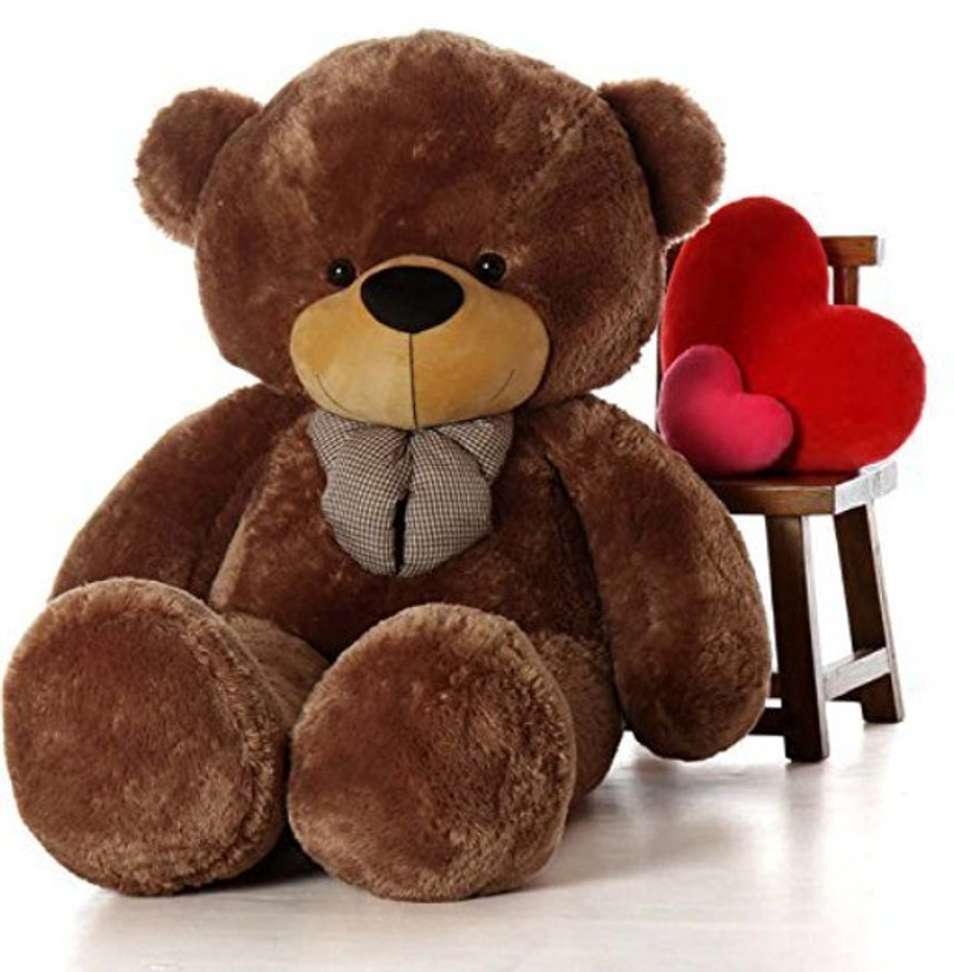 Lovable, Huggable, Soft And Smooth Teddy Bear 2 Feet Chocolate - 60 cm ...