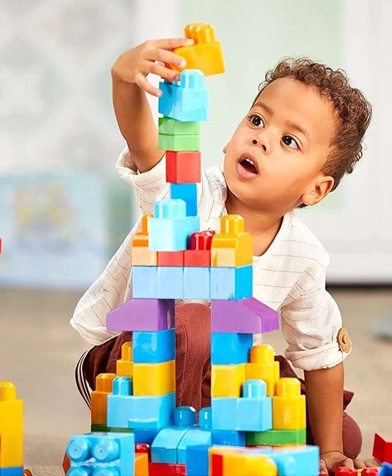Big Size Building Block for Kids 45+ PCS MEGA Toys Jumbo Buildings ...