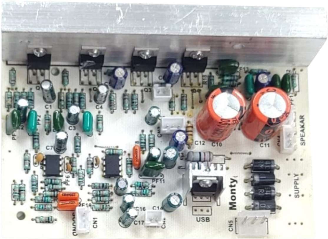 Monty 4.1 Amplifier Home Theater Board Circuit TDA2030 with Home Audio ...