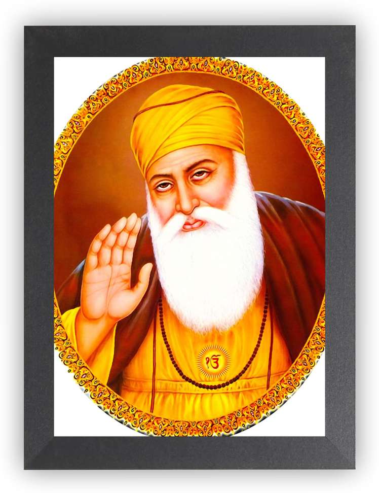 Guru Nanak Dev Guru Gobind Singh Ji/Waheguru/sikh guru wall hanging ...