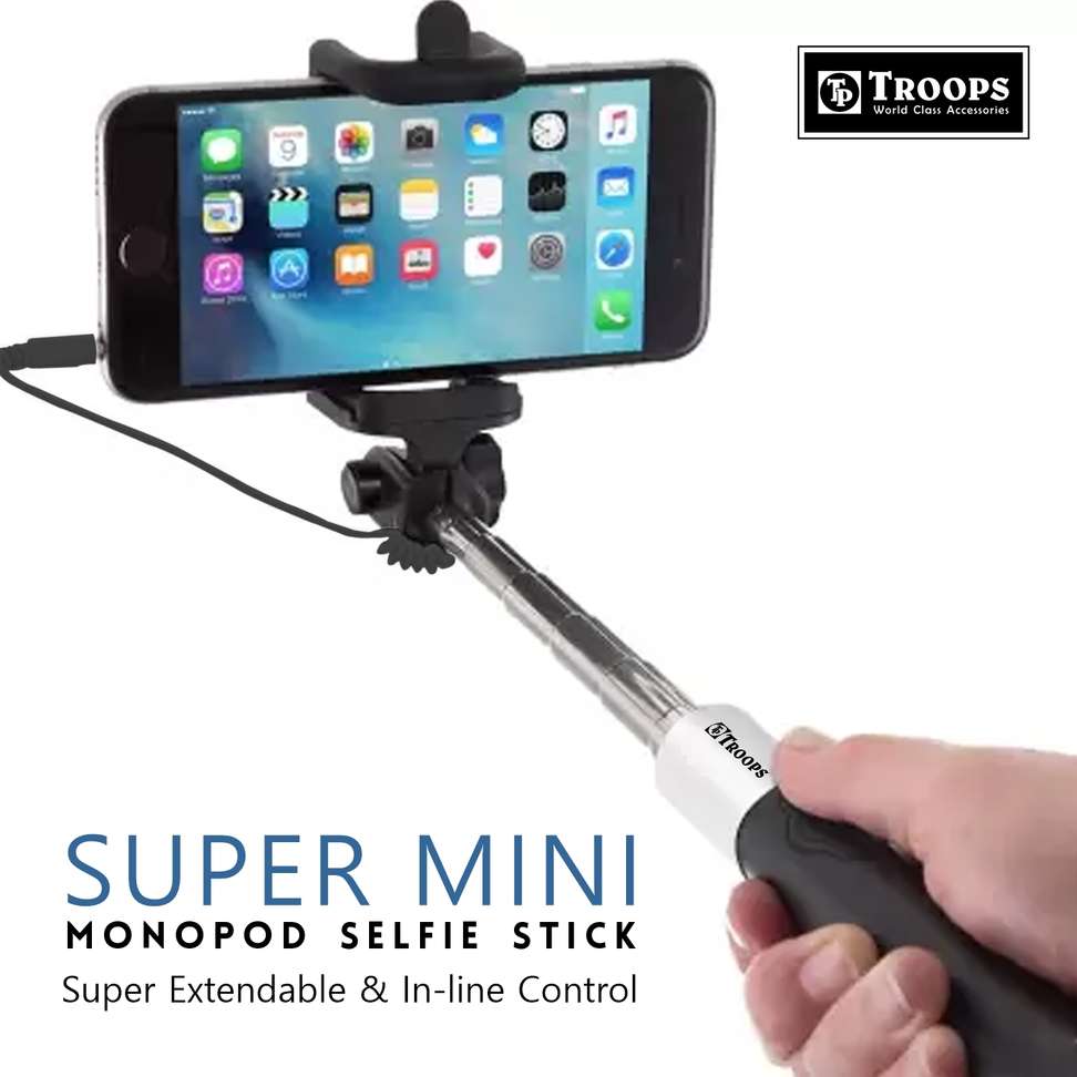 TP TROOPS Cable Selfie Stick Price in India - Buy TP TROOPS Cable ...