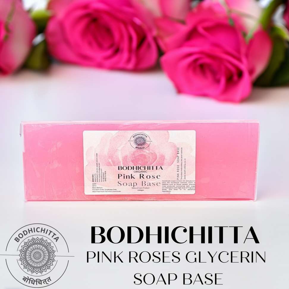 Bodhichitta Pink Roses Glycerin Soap Base Melt & Pour 100% Pure ...