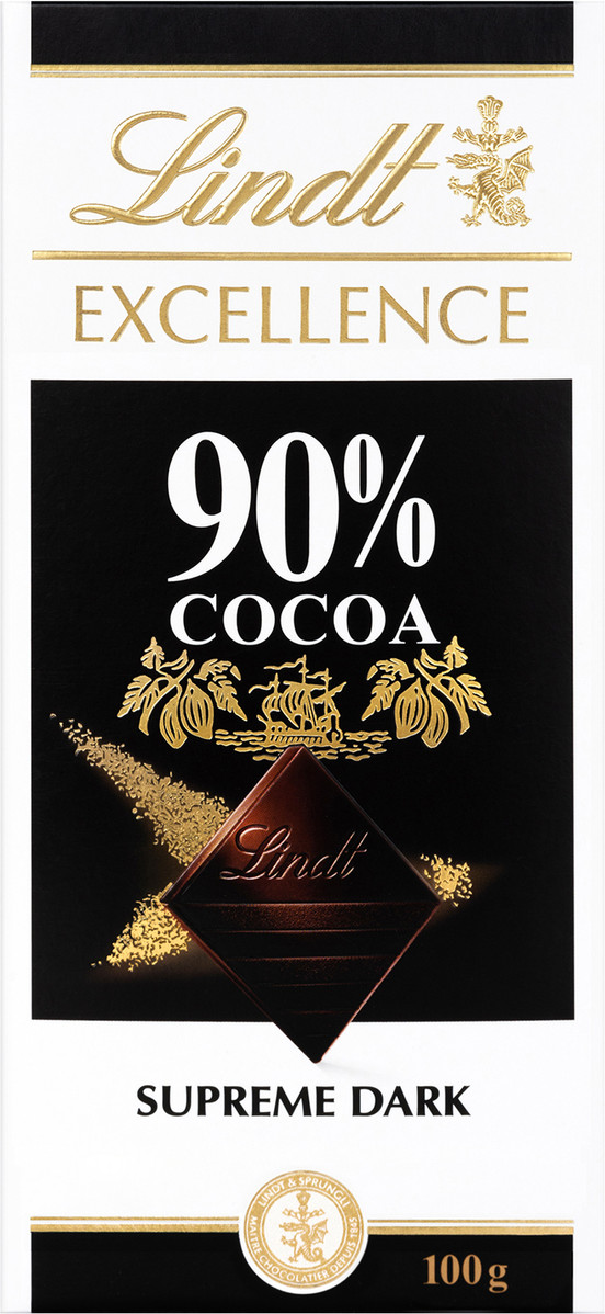 LINDT Excellence 70% Cocoa Dark Chocolate - 100 Grams (Pack of 2) Bars ...