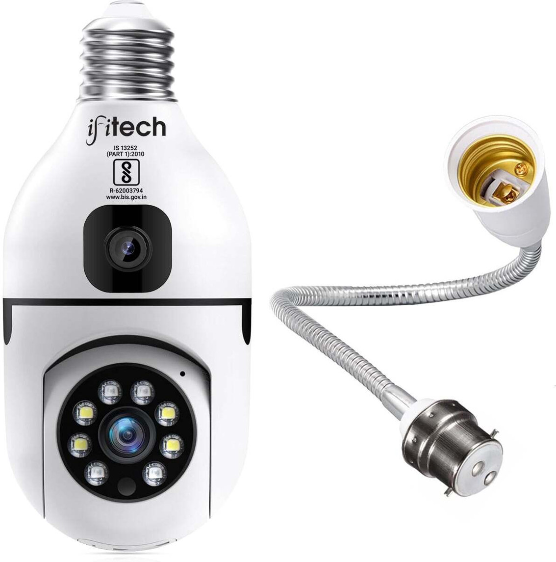 AVOIHS WIFI Dual Lens CCTV HD Camera Ptz 360° Wireless Home Security ...