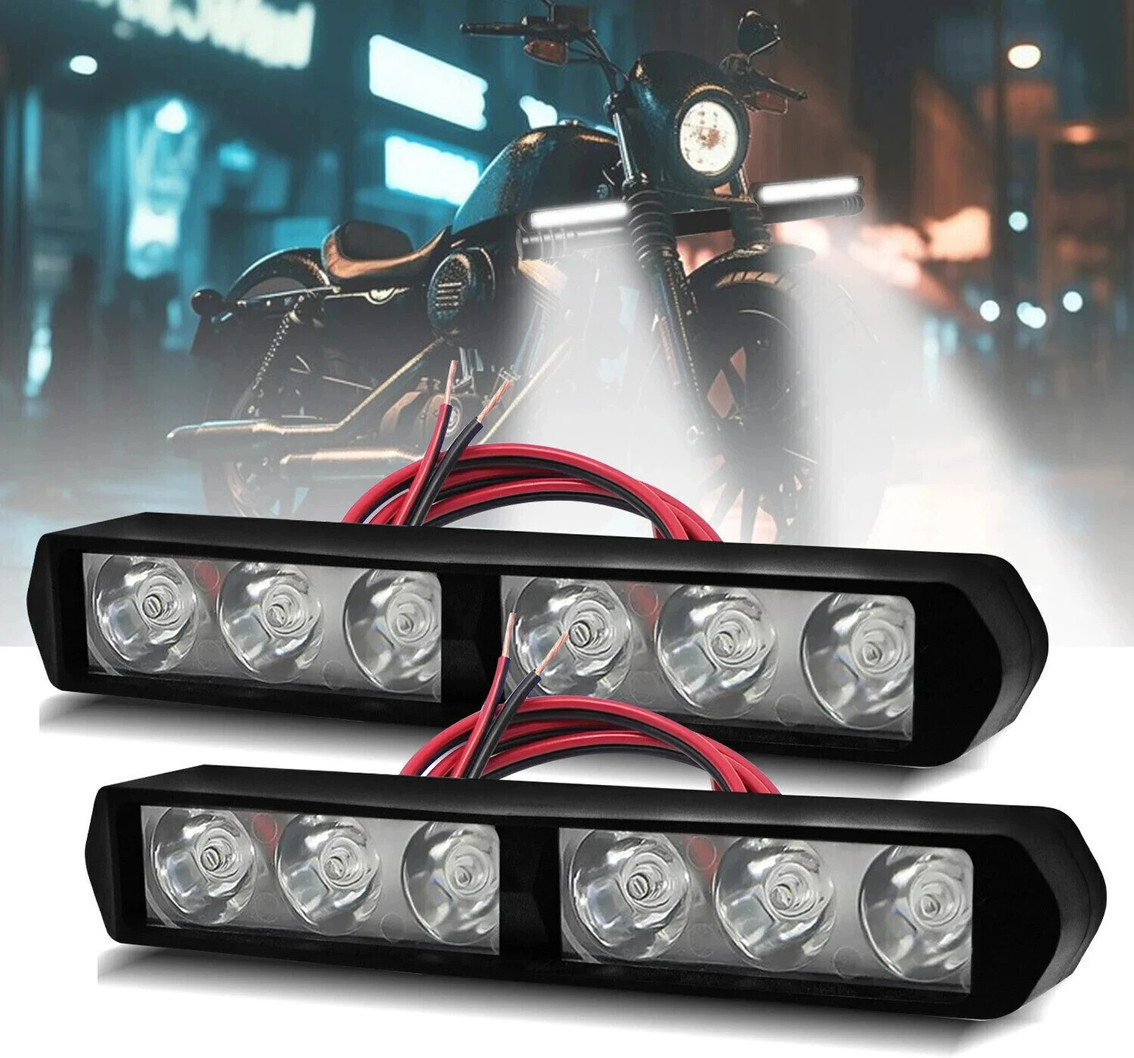 DriveXpert Bike Headlight Bulb H10 Headlight Motorbike LED for TVS (12 ...