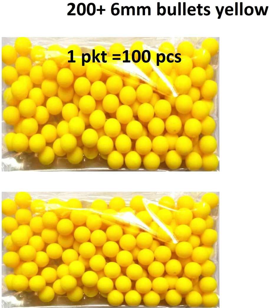 (400 Pcs 6 MM ) Plastic BB Bullets For Toy Guns & Air Gun Darts ...