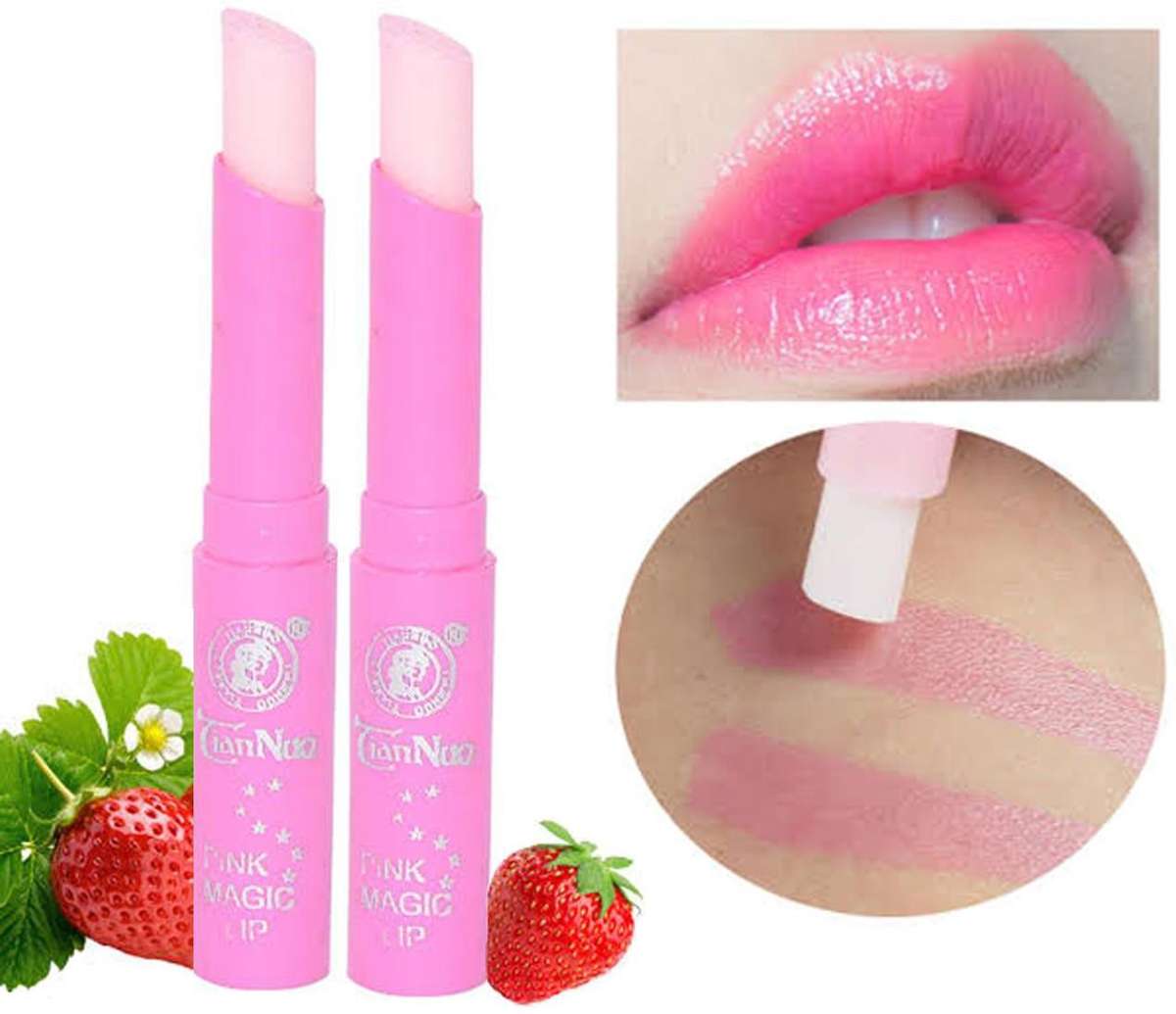 Pink Magic Lipbalm-Magic-Pink_Combo-02. Strawberry Price in India - Buy ...