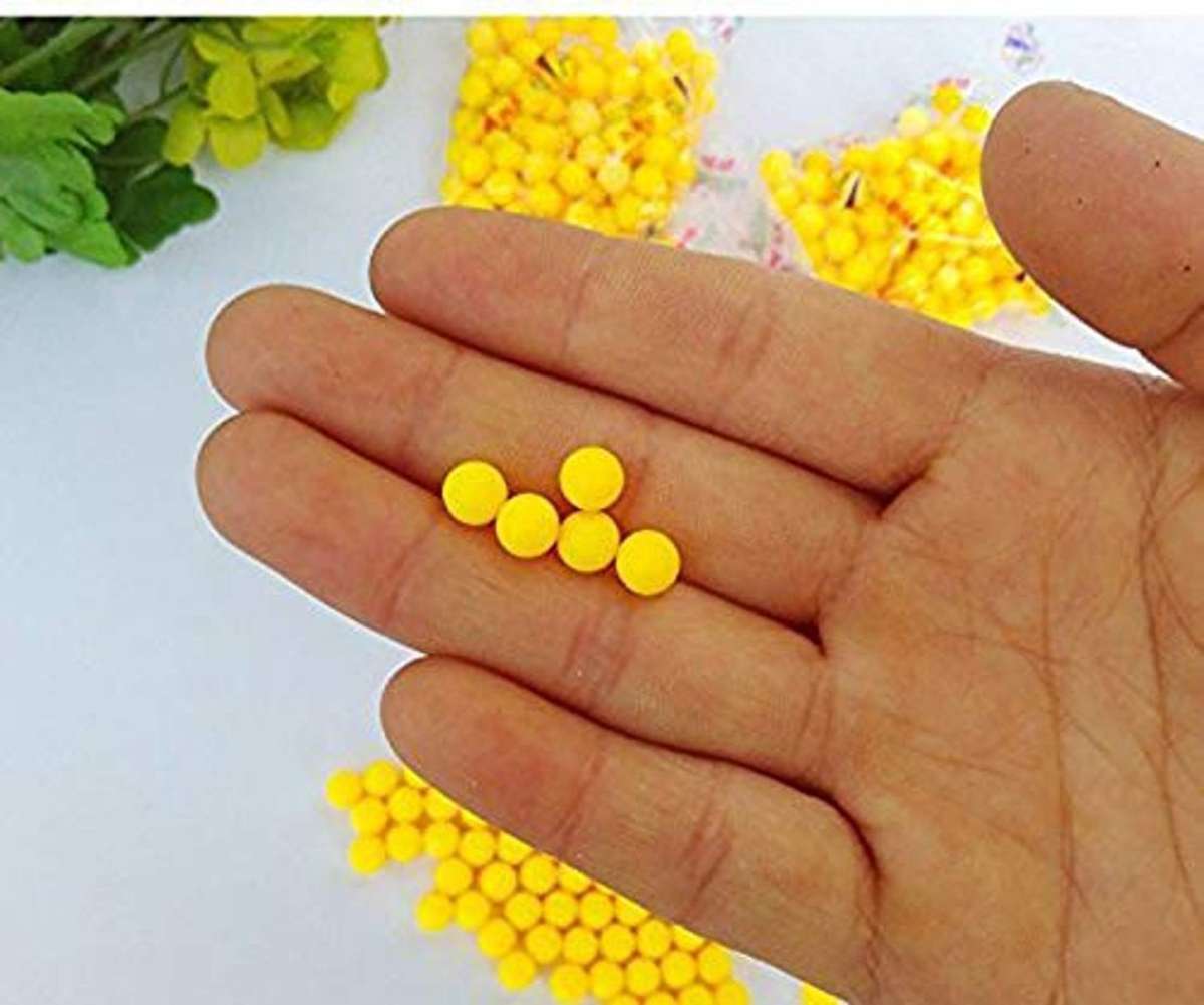 (400 Pcs 6 MM ) Plastic BB Bullets For Toy Guns & Air Gun Darts ...