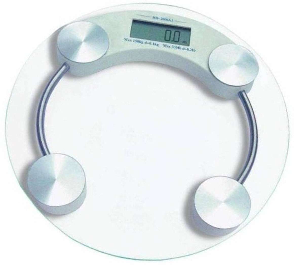 Qoibito Personal Human Body Weight Machine R2003A Transparent Round ...