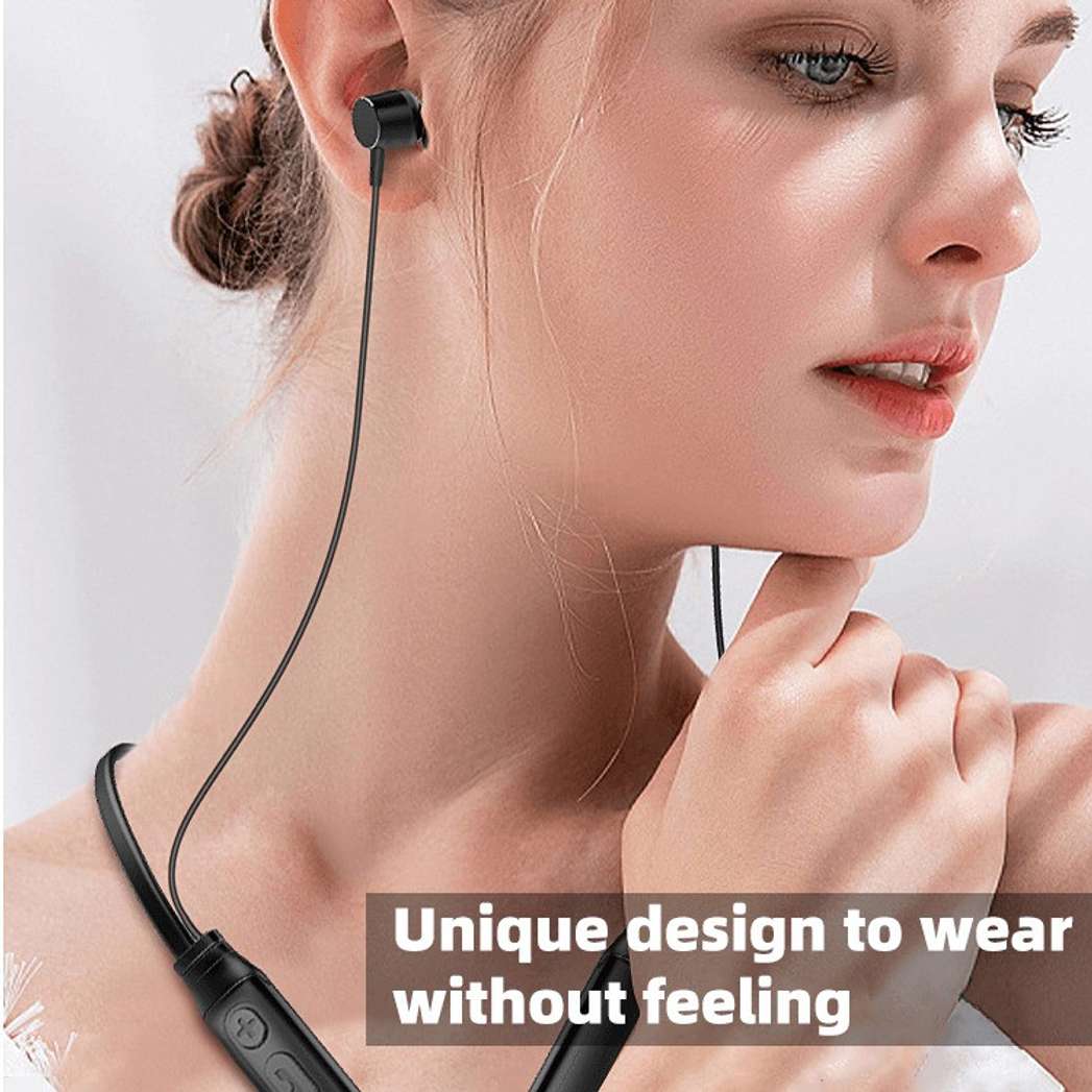 B11 in Ear Bluetooth Neckband Magnetic Eartips, Integrated Controls Y44 ...