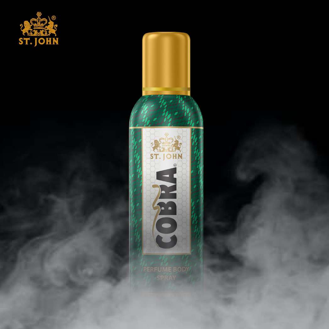 ST-JOHN Cobra Deo No Gas Real Man Deodorant Spray - For Men Price in ...