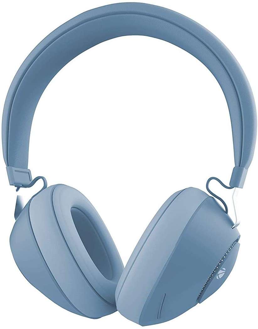ZEBRONICS Zeb-Duke Bluetooth Wireless Over Ear Headphone with Mic (Blue ...