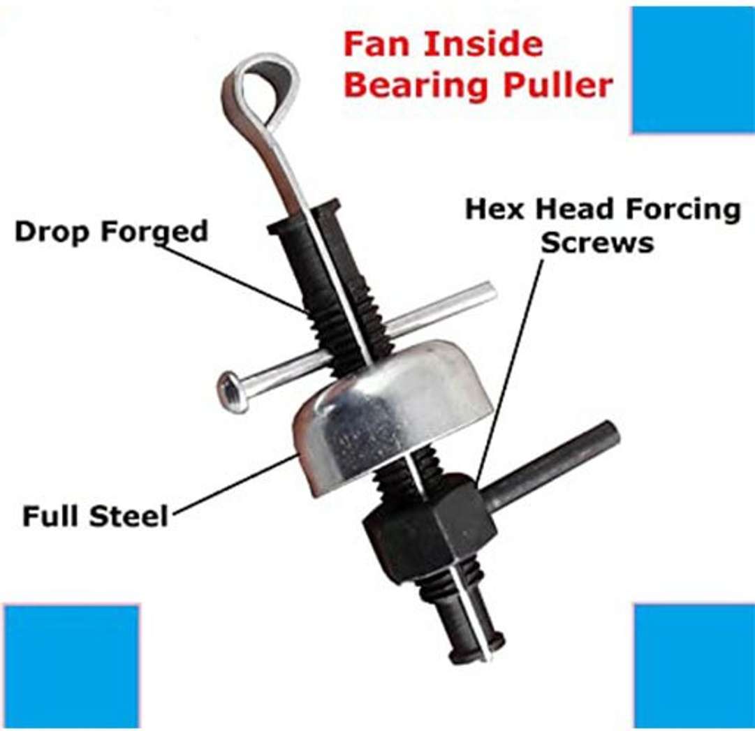 Kshivi Heavy Duty 2 in 1 Heavy Bearing Fan Puller Lever Tool (14 cm ...
