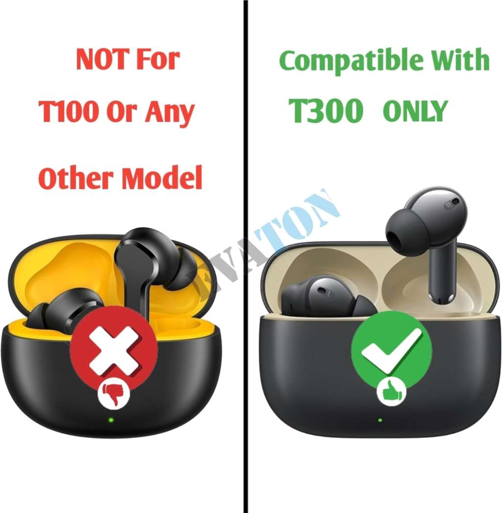 Realme Buds T310 / T300 Silicone Case Cover Silicon Front & Back Case ...
