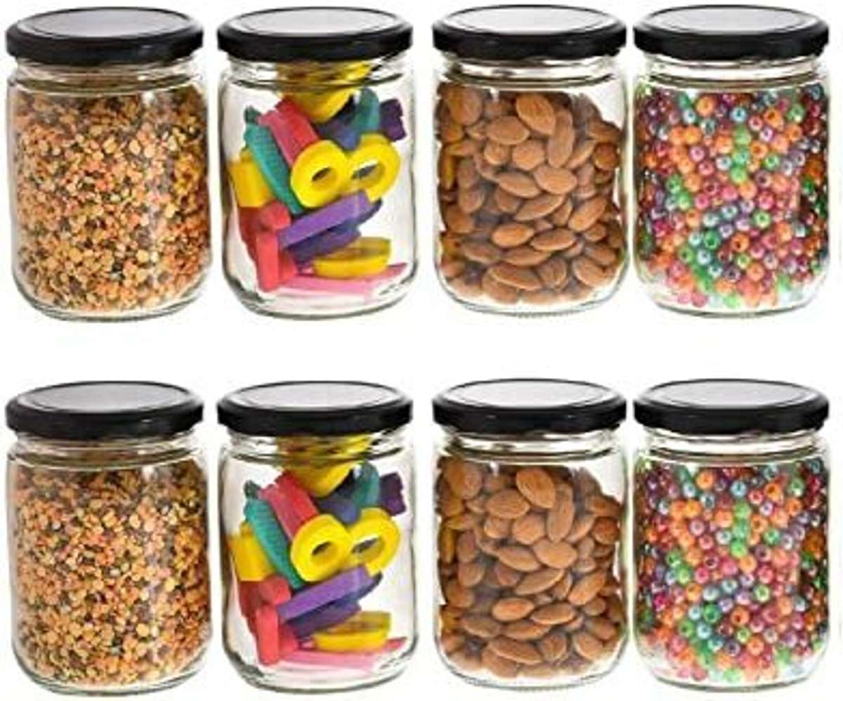 Pack of 1 Glass Honey Jar - 550 ml Artifice Clear Price in India - Buy ...