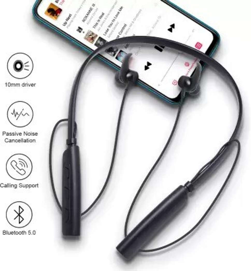 Neckband with Upto 48 Hours Playback Long Battery Life & Extra Bass ...