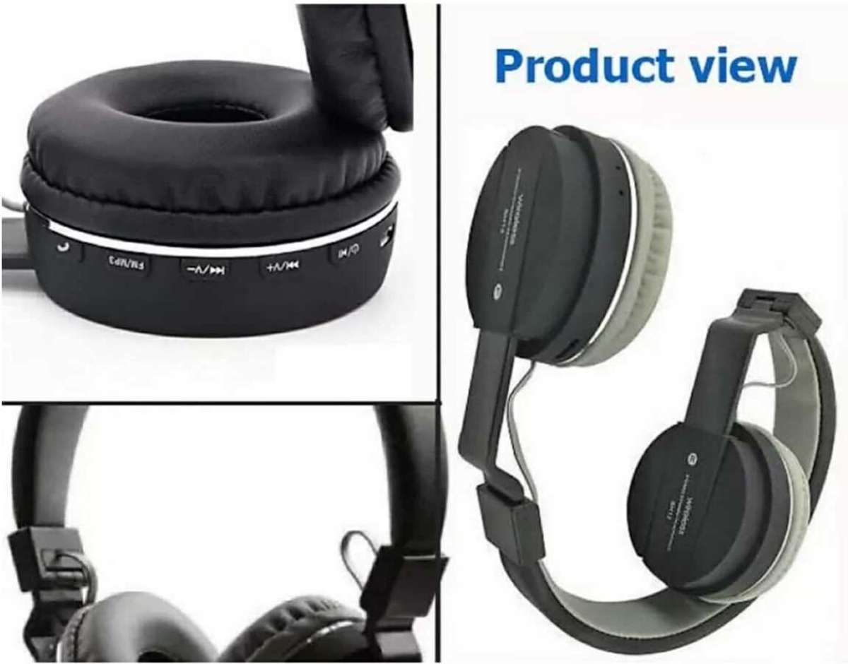 SH-12 Wireless Bluetooth Ear Headphone(RANDOM)AVR31 Bluetooth & Wired ...