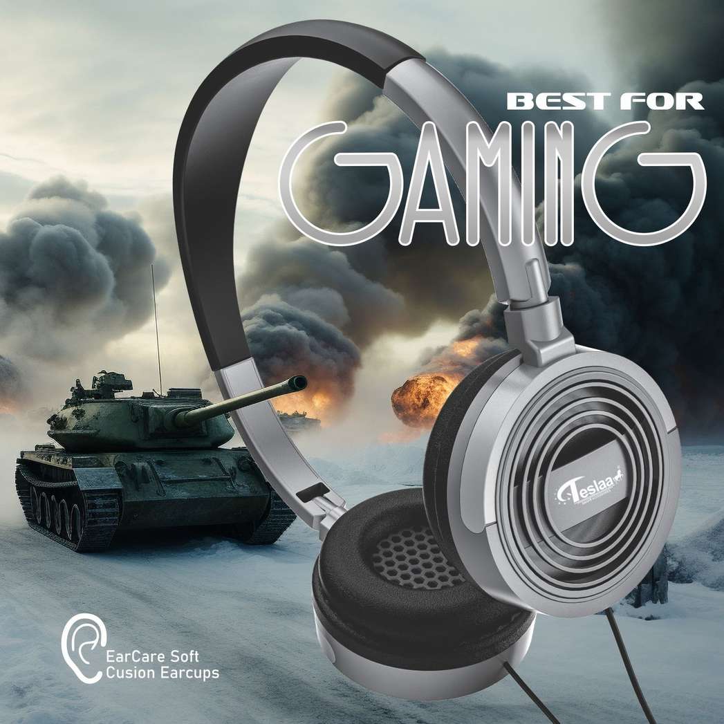 Teslaa BT86 In-Line Mic 1.5 Meter Cable 3.5mm Jack Soft Cushion Wired ...