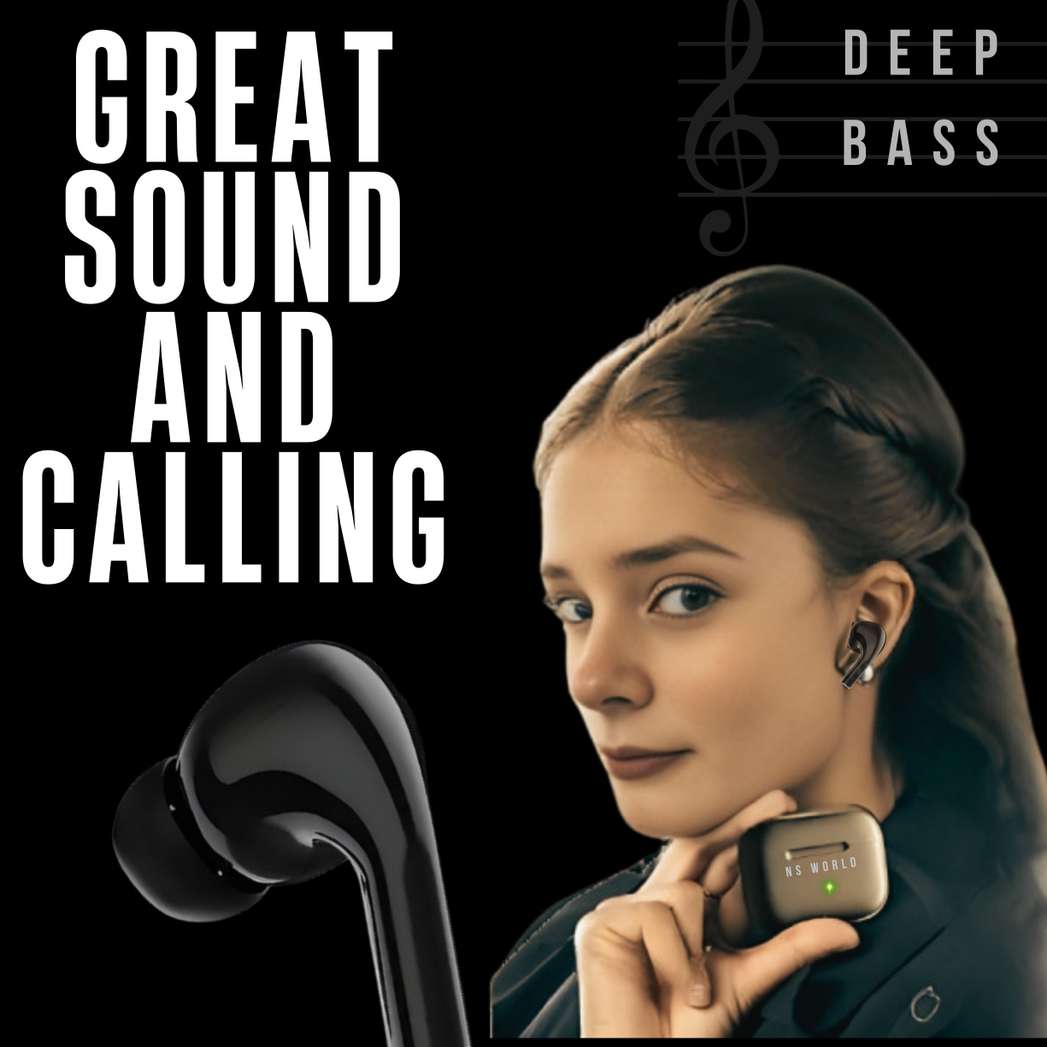 Zenbuds Tws | High Power| HD Sound | BT Earbuds | Mic & Touch Controls Headphone Bluetooth ...