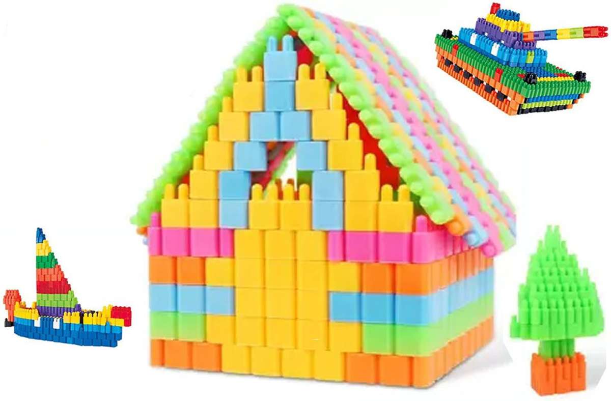SV-012 Creative Bullets Shaped Stem Building Blocks Toy Set For Kids ...