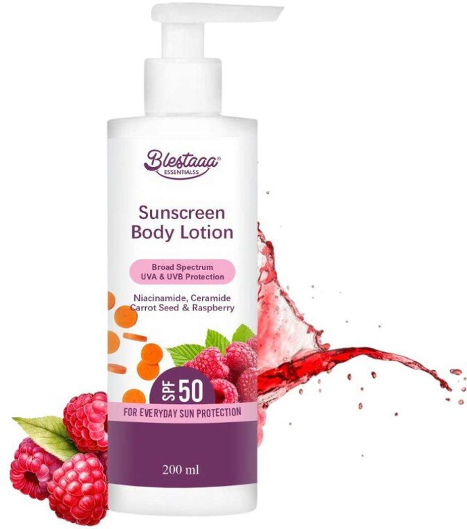 blestaaa essentialss Sunscreen & Tan Block Lotion - SPF 50 PA++++ Price ...