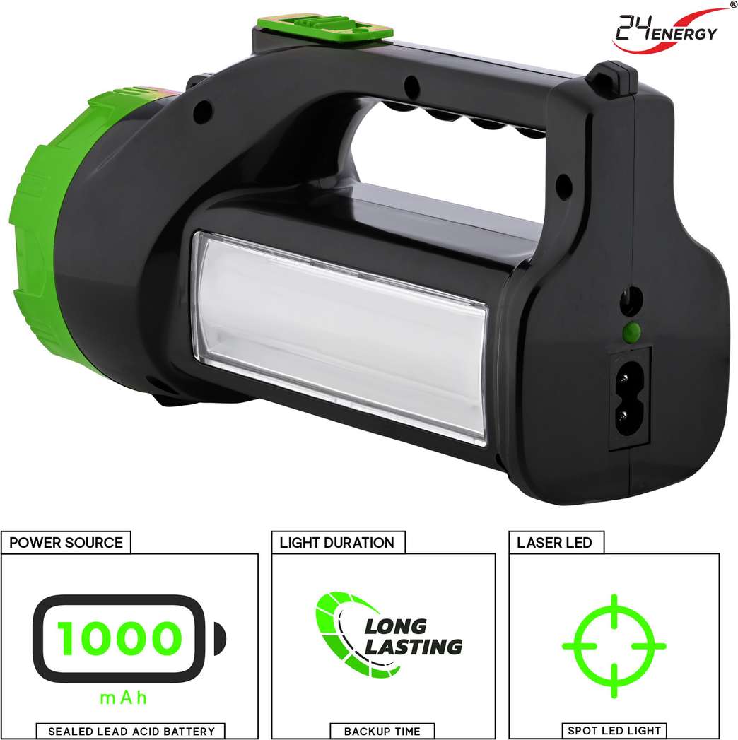 Long Range Laser Torch with Side SMD Light | Yellow Torch Price in ...