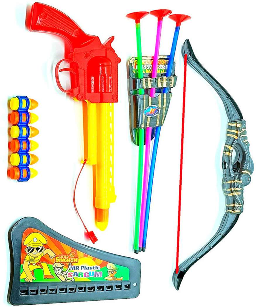 Gun Toys for Boys With Bullets, Archery Bow & Arrows, Blaster Guns & Darts S283 Guns & Darts ...