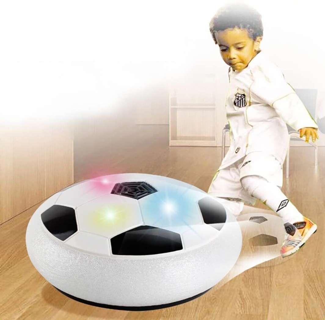 Hoverball Air Indoor Football for Kids, Toy with Multi Colour LED ...