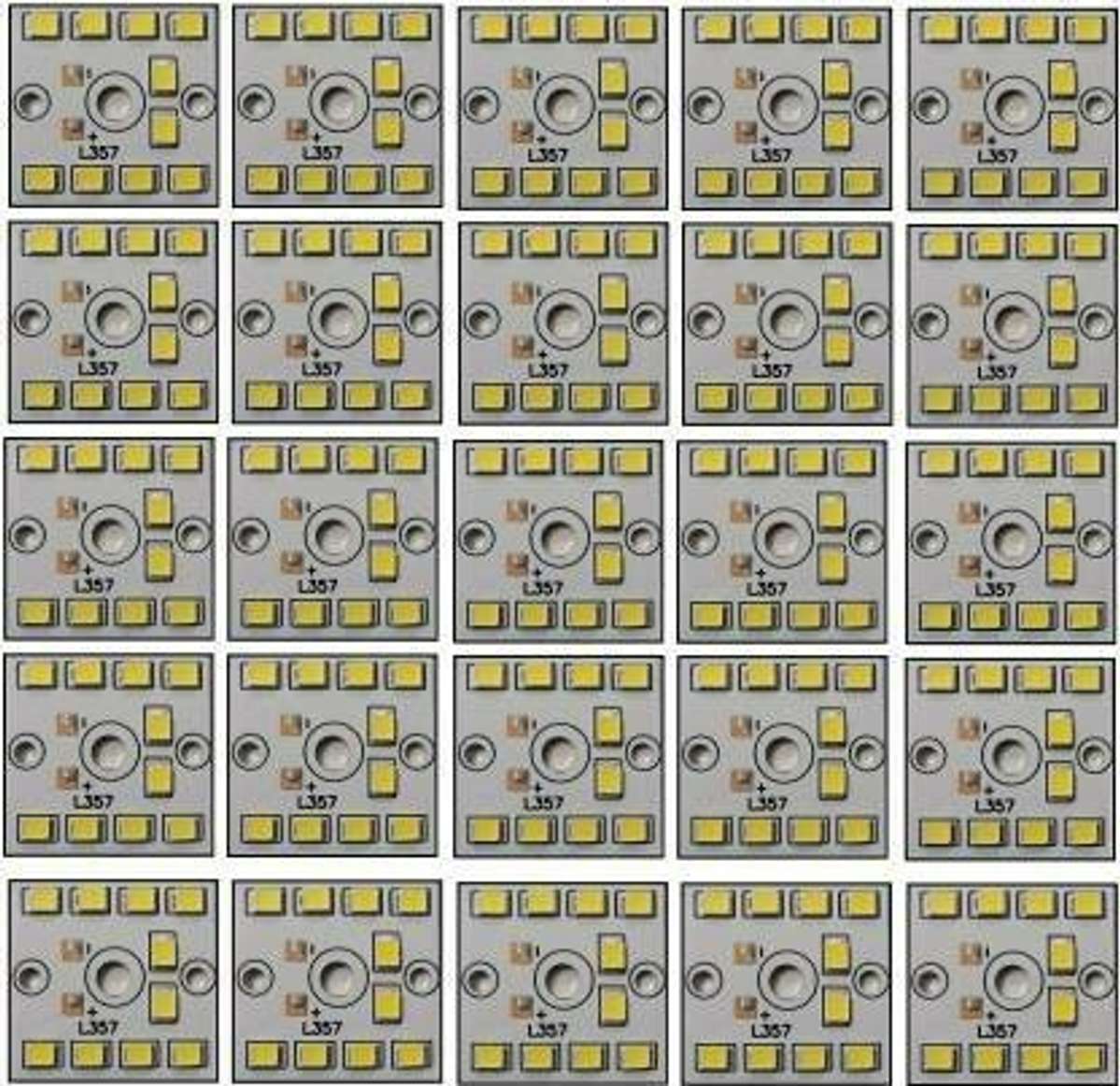 Jipnex (PACK OF 25) 9w MCPCB Led Raw Material For Led Bulb Light ...