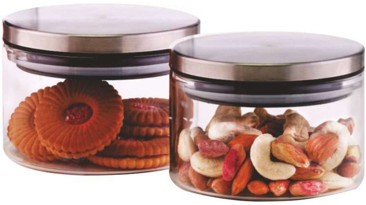 BOROSIL - 600 ml, 300 ml Glass Utility Container Price in India - Buy ...