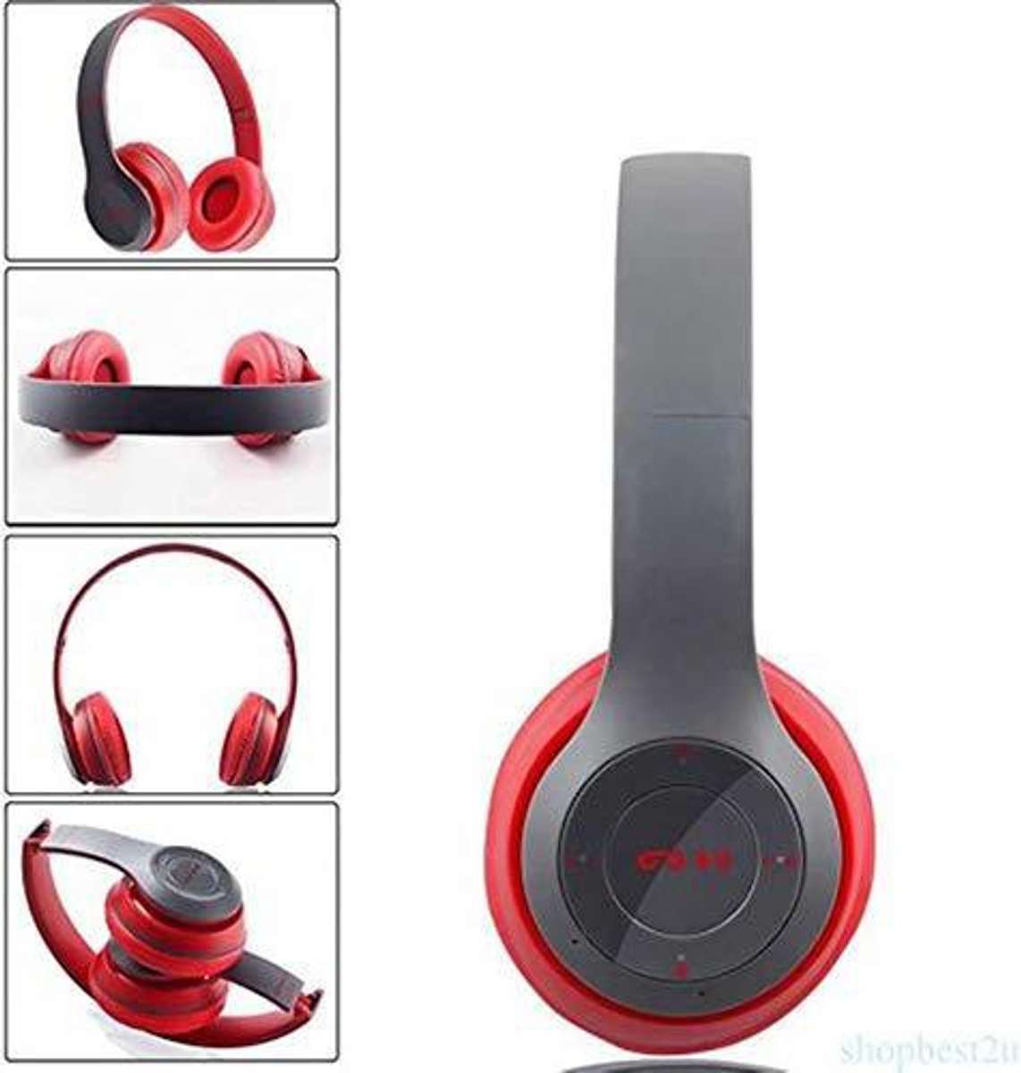 Wireless Bluetooth Headphone With FM and SD Card Slot Bluetooth Headset ...