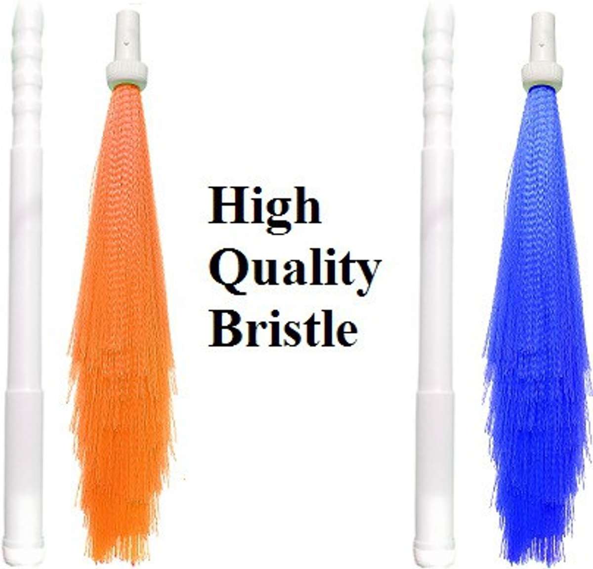 JEEBU Adjustable plastic broom, broomstick plastic, plastic ki kharata jhadu Plastic Wet and Dry ...
