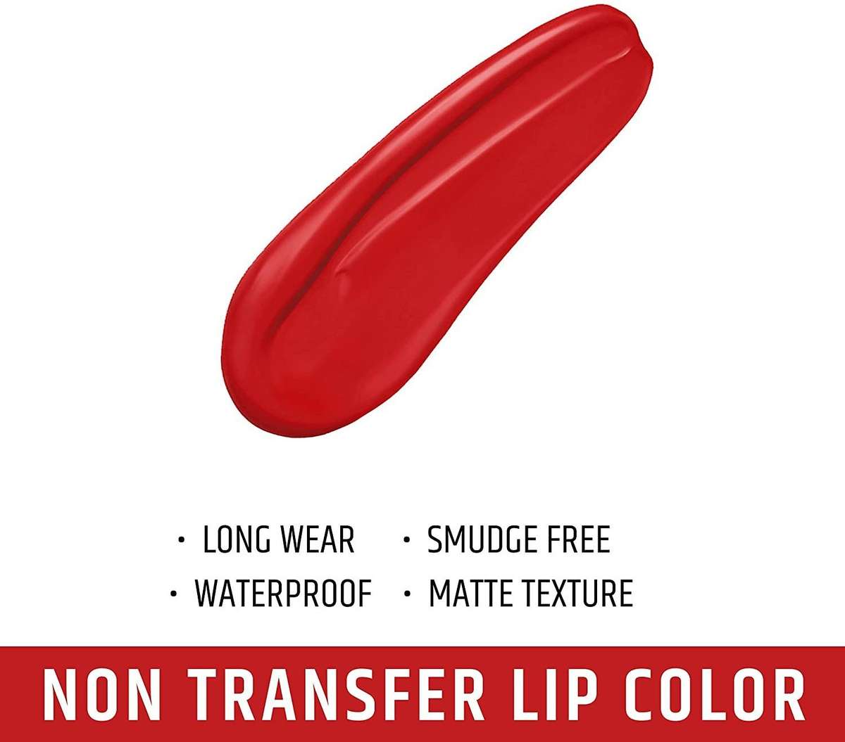 AGLEY Check Matte Liquid Lip Color - Rise of Red (Rise of Red, 2.5 ml ...