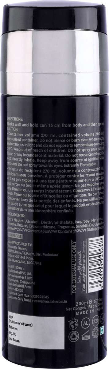 Rosila Hawk Black Code Titan Hydra Energy 24x7 Dark Temptation Passport Intense Wild Perfume ...