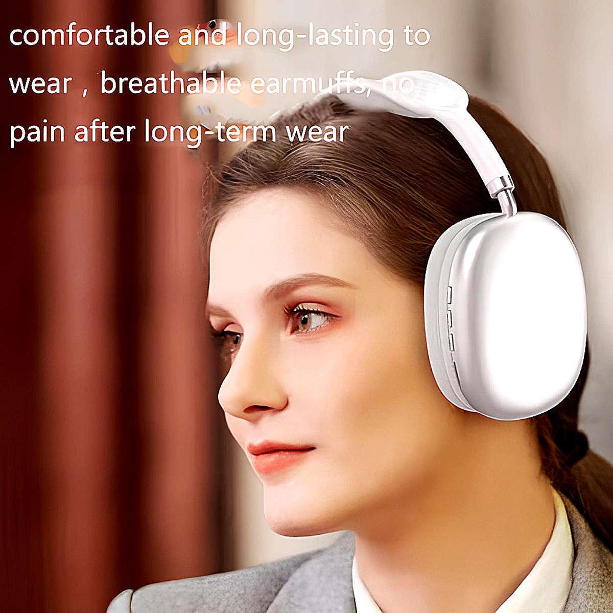 37j_P9 Wireless Bluetooth Over-Ear HeadsetUnleash the Immersion ...