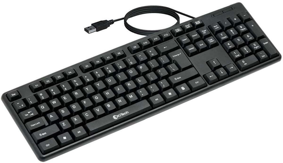 KiTech KB011 Wired USB Multi-device Keyboard Price in India - Buy ...