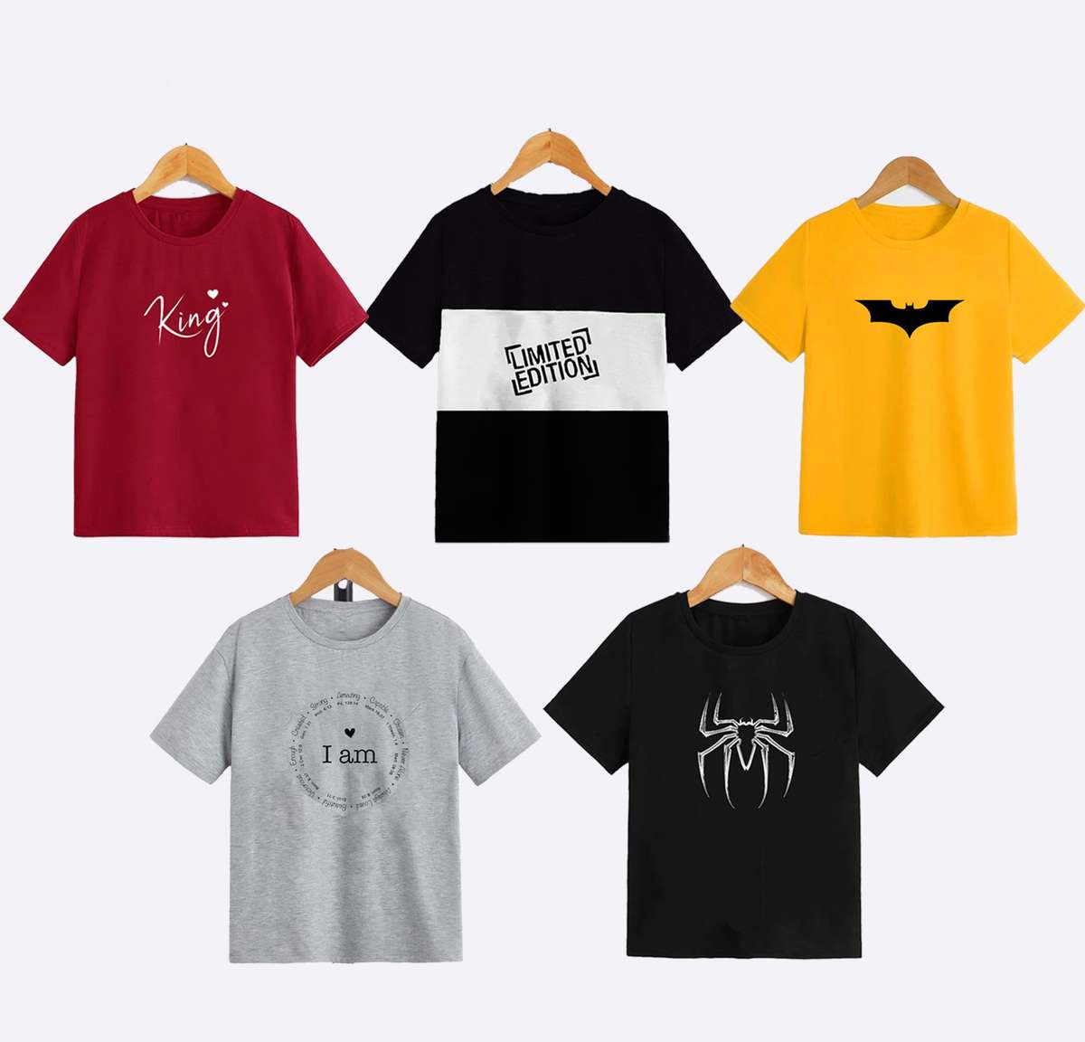 Boys Printed Pure Cotton T Shirt Price in India - Buy Boys Printed Pure ...