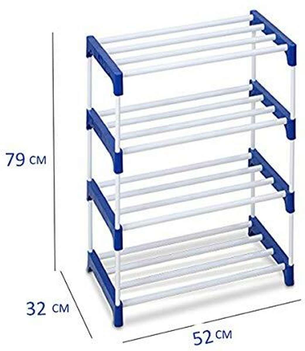 sarmaji store 4 sleeves HARD PVC pipe shoe rack Plastic Shoe Rack Price ...