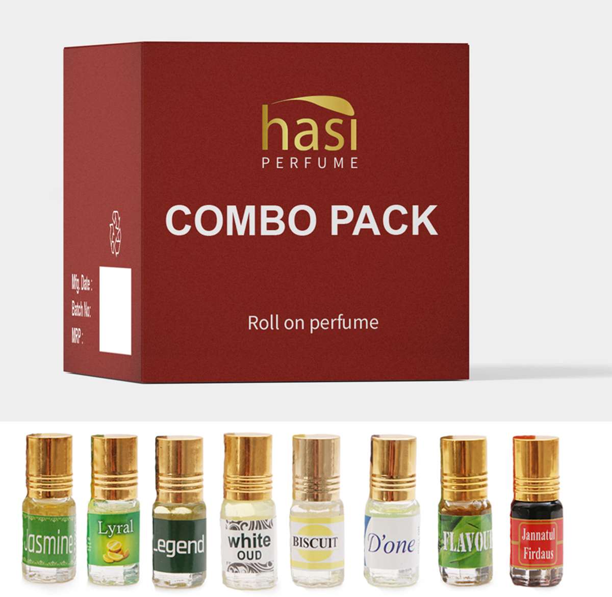 Hasi Hasi combo pack perfume | 8 different fragrance | long lasting ...