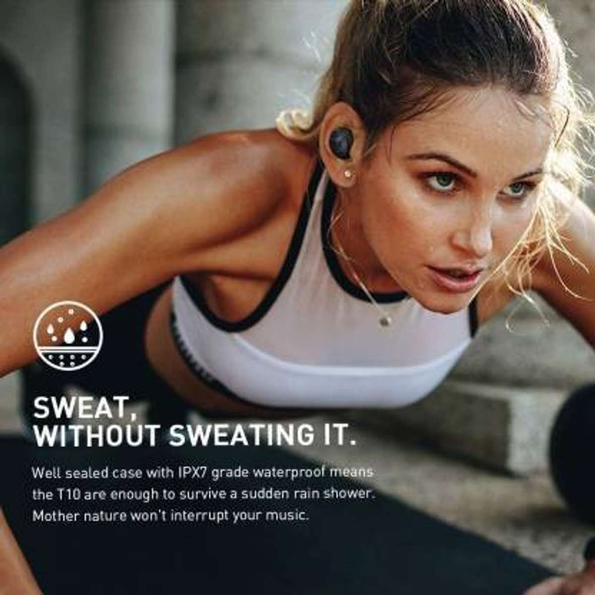 M10 Wireless Earbuds, IPX 7 Earbuds with 280H Playtime,1500Mah ...